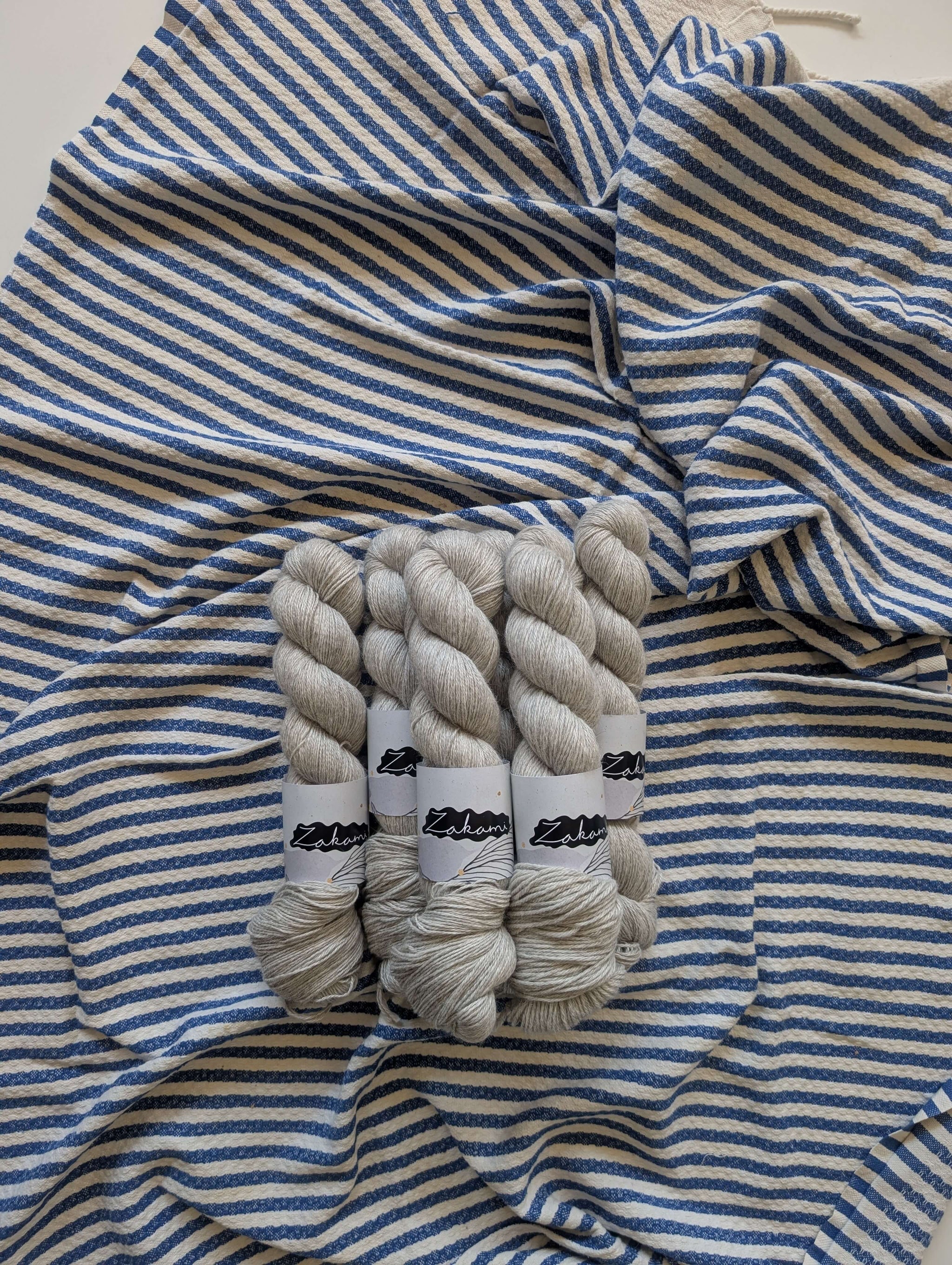 Undyed Natural Grey Cashmere | Fingering + DK