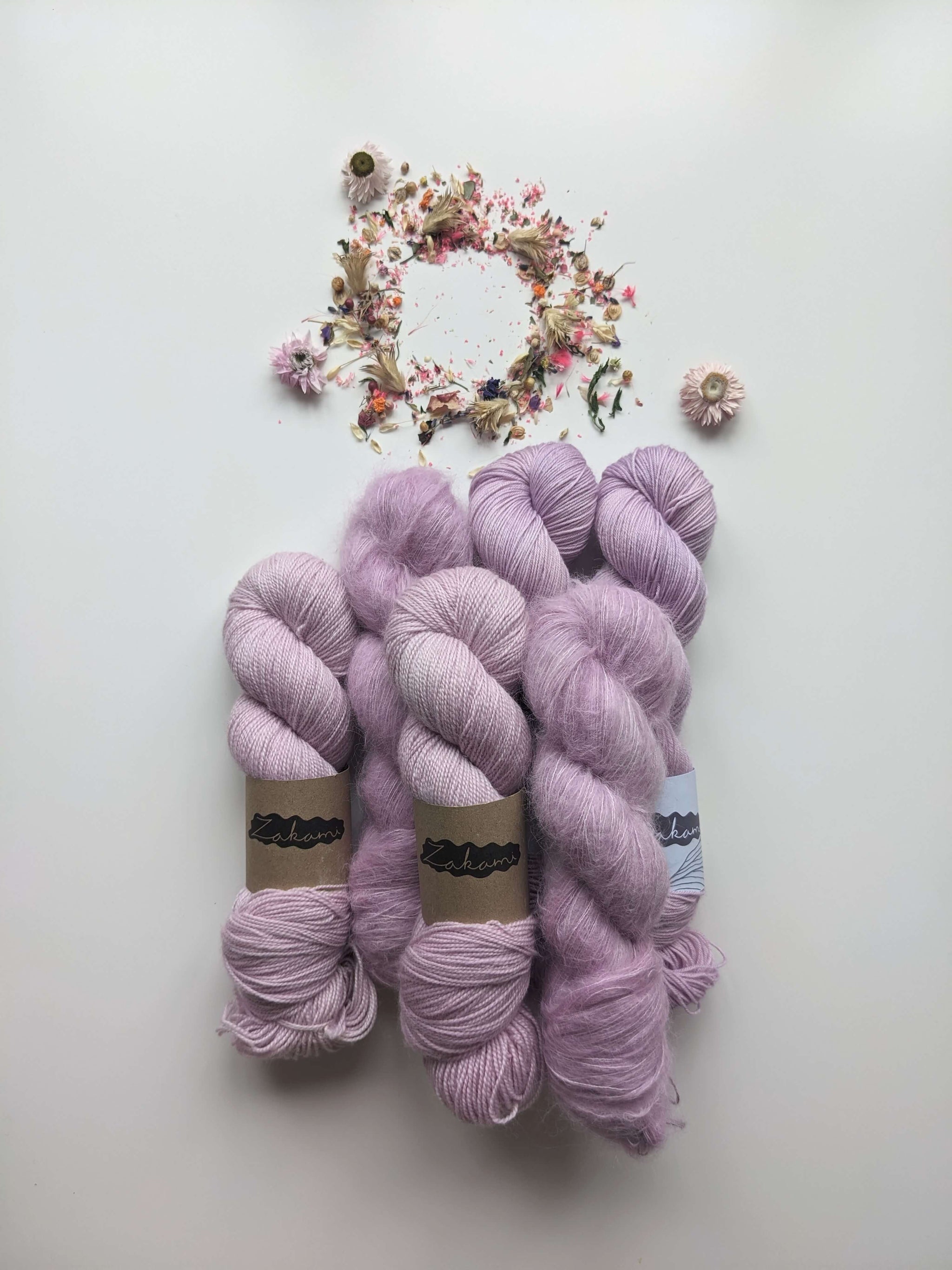 Dyed to order colourways