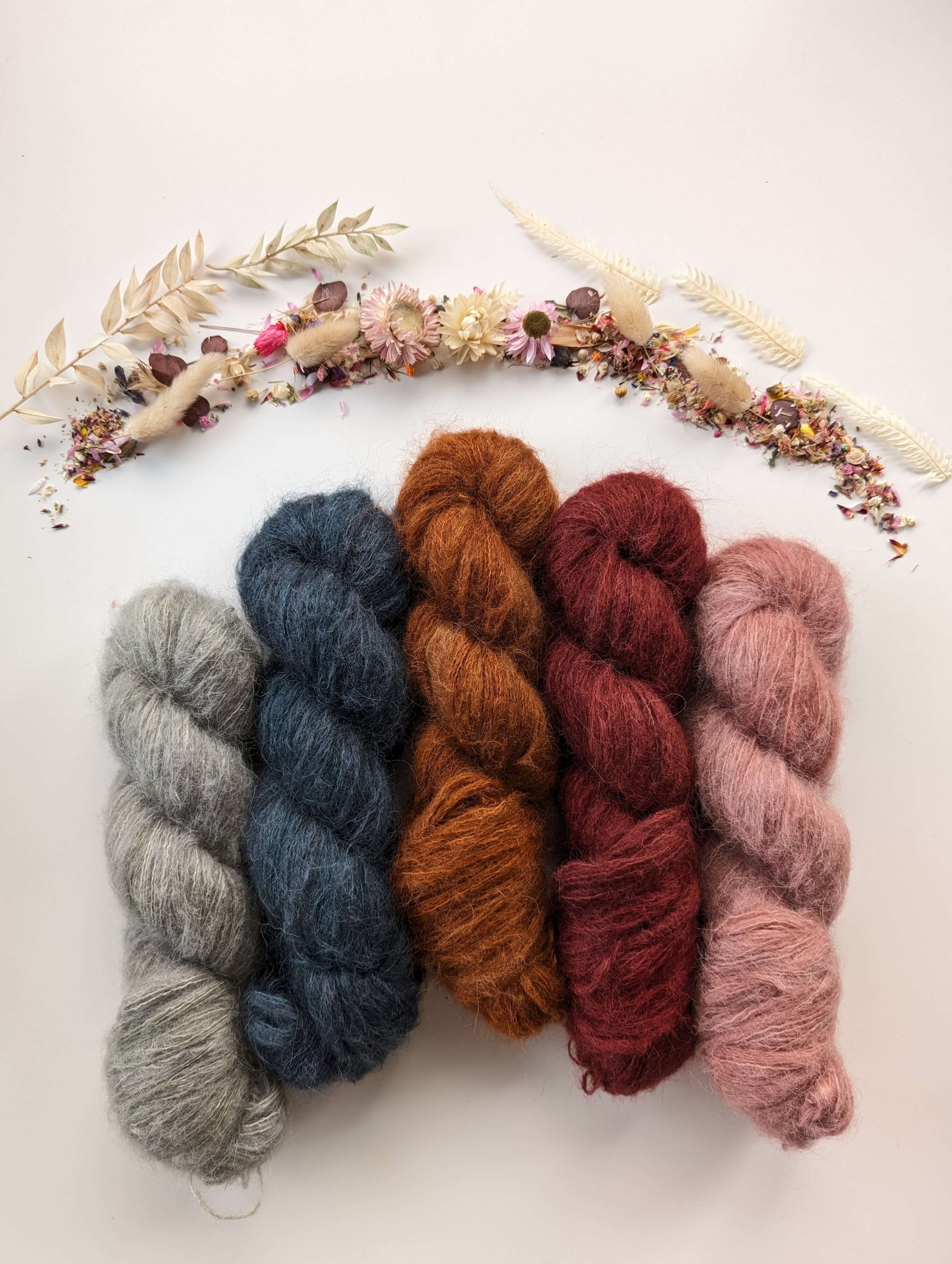 Suri Fluff Fingering Yarns